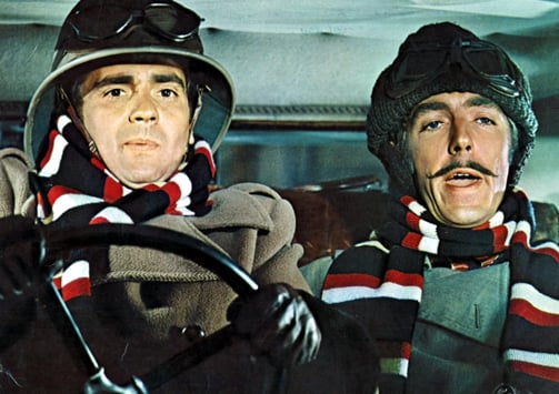 Peter Cook and Dudley Moore discusses comedy and their show "Good ...